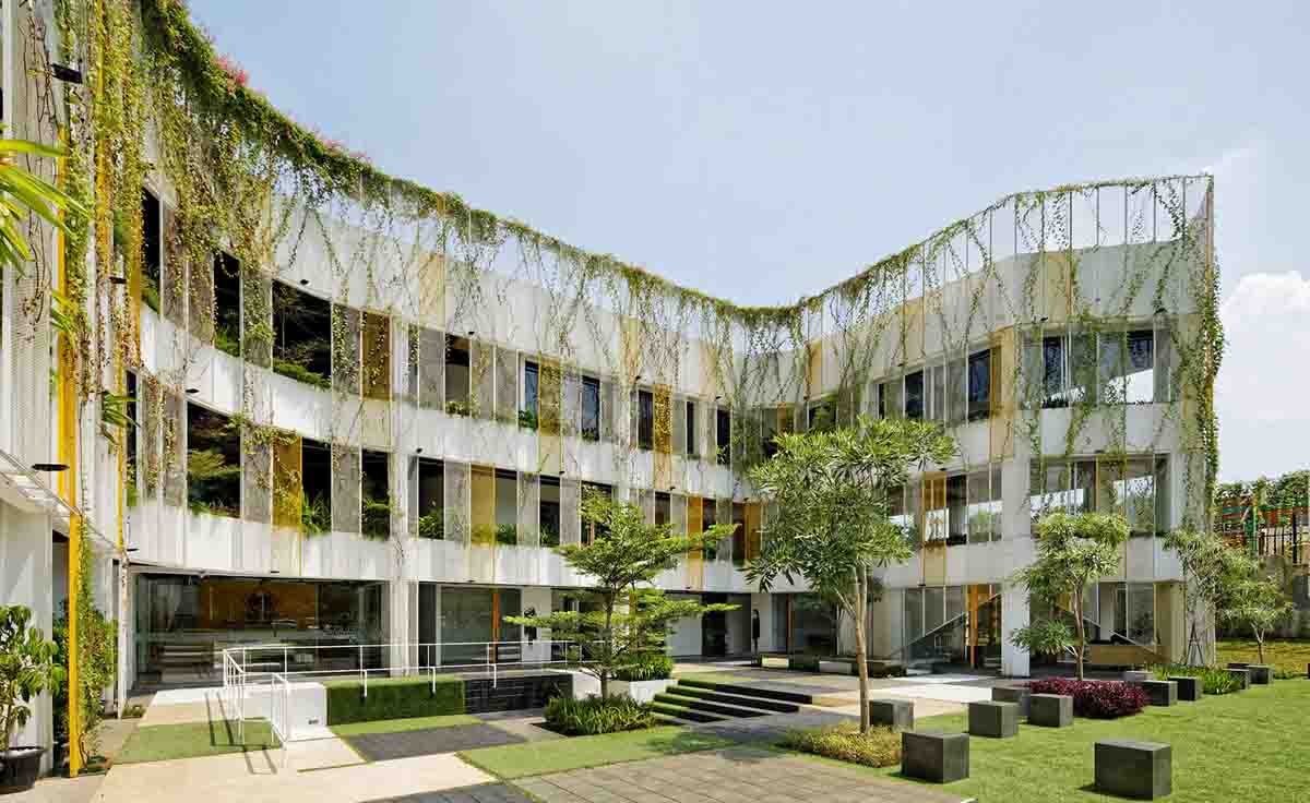 Kantor Golkar Jakarta / Arsitek Delution - ikons.id