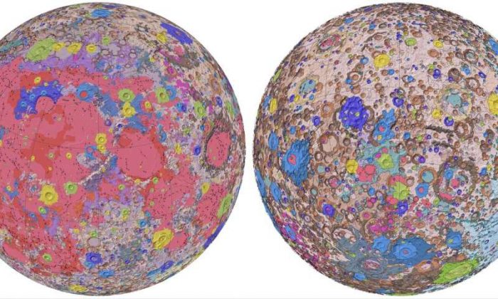 Peta Geologi Bulan yang Lebih Detail dirilis Untuk Pertama Kalinya ...