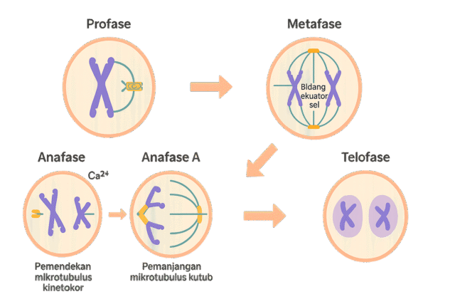 Interfase, Mitosis, dan Sitokinesis: Panduan Lengkap Daur Sel - ikons.id