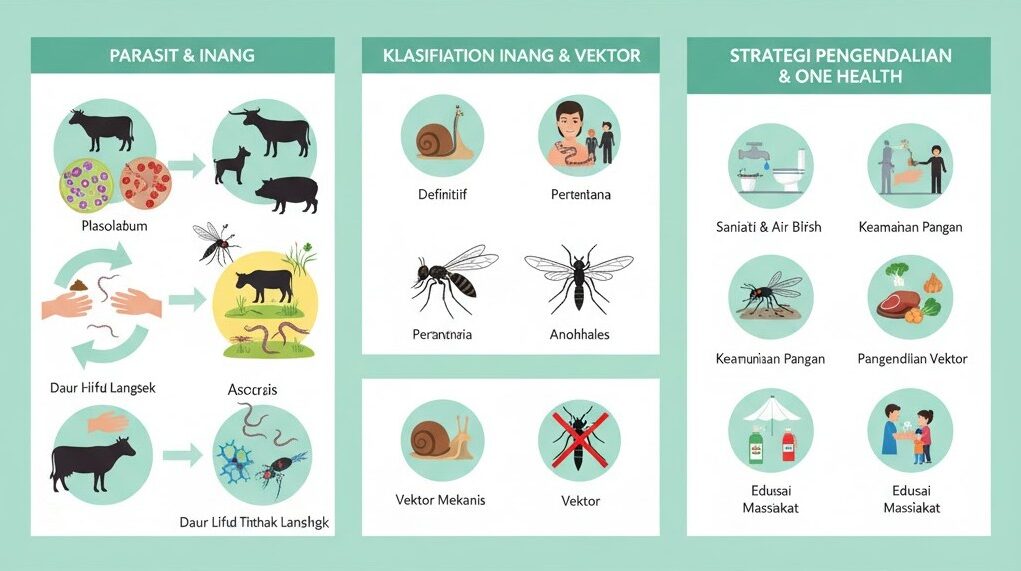 Membedah Dunia Parasitologi: Dari Inang, Vektor, hingga Pengendalian ...